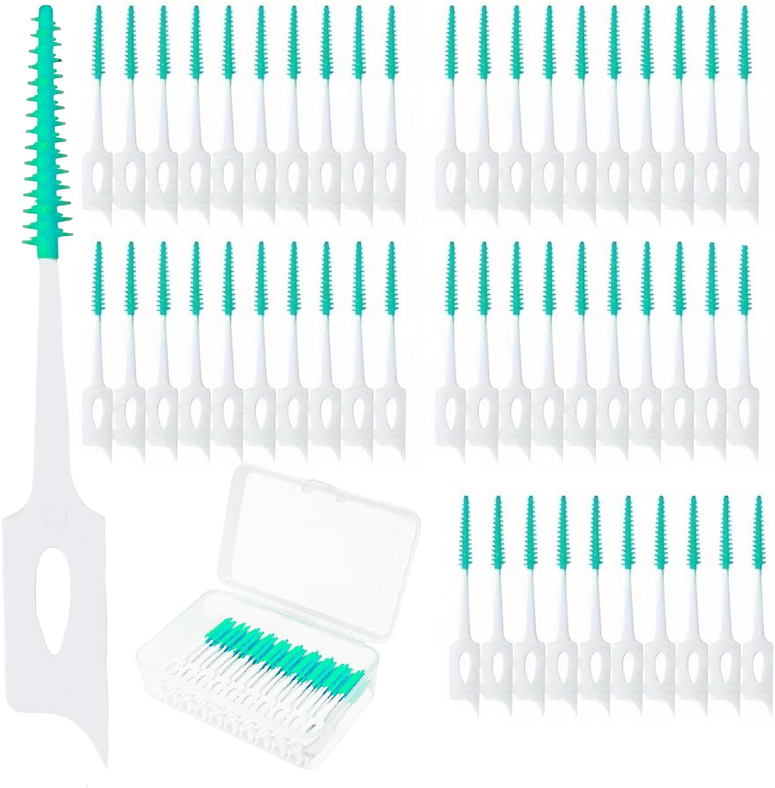 Amazon.com: Maoerdental 160 Pieces Dual-Use Interdental Brushes Soft ...