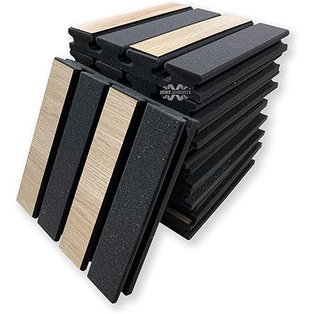 YGM Acoustic Foams® Turbo Acoustic Panels Set of 6, 12" X 12" X 2", 50 ...