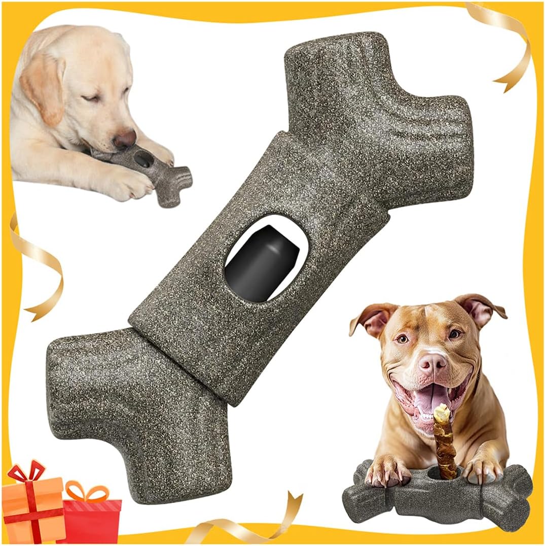 Bully Stick Holder for Dogs,Dog Chew Toys with Slow Feeder Design,Tree ...