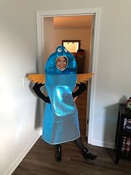 Amazon.com: Funky Fish Halloween Costume - Funny Fishy Animal Suit ...