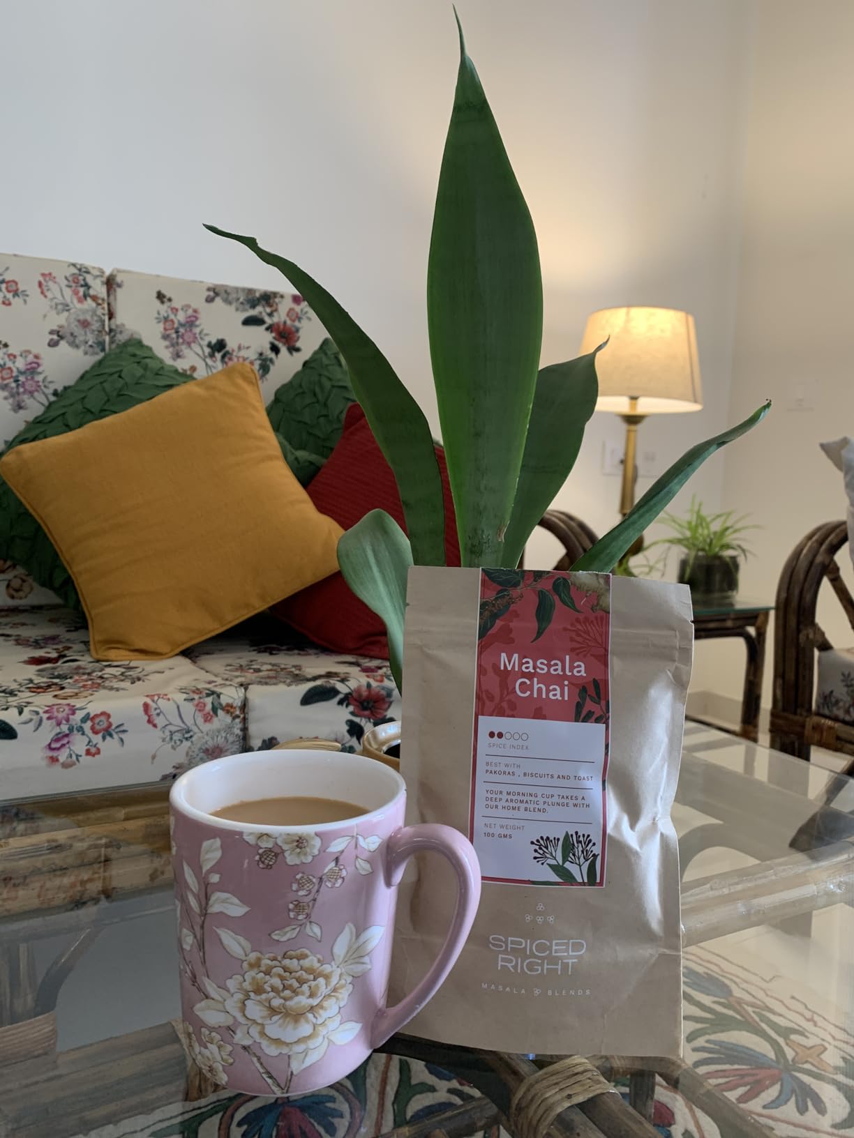 Spiced Right Chai Masala Powder for Tea 200gm - 100% Natural ...