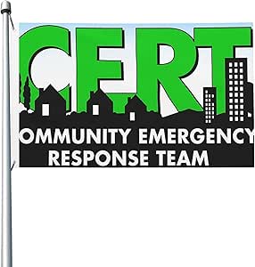 Amazon.com : Cert Community Emergency Response Team Flags Garden Home ...