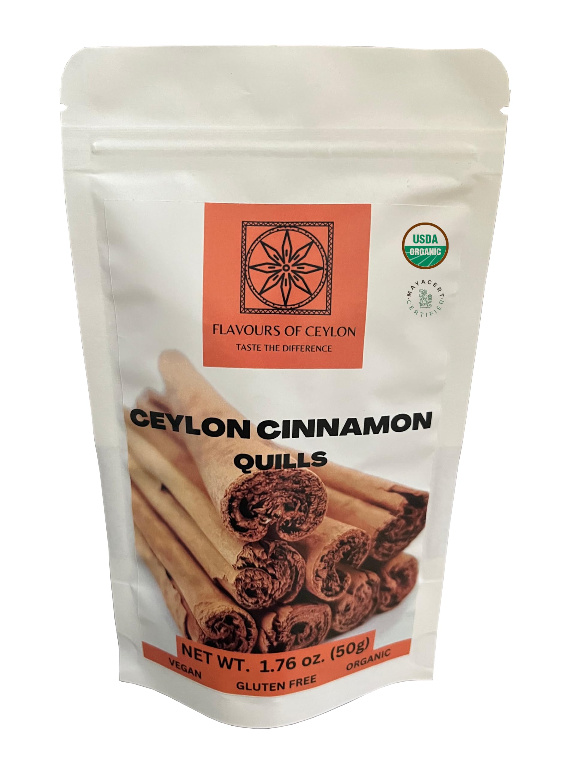 Amazon.com : Flavours of Ceylon – Ceylon Cinnamon Quills – 50 Grams (1.7 Oz) Pure Ceylon ...