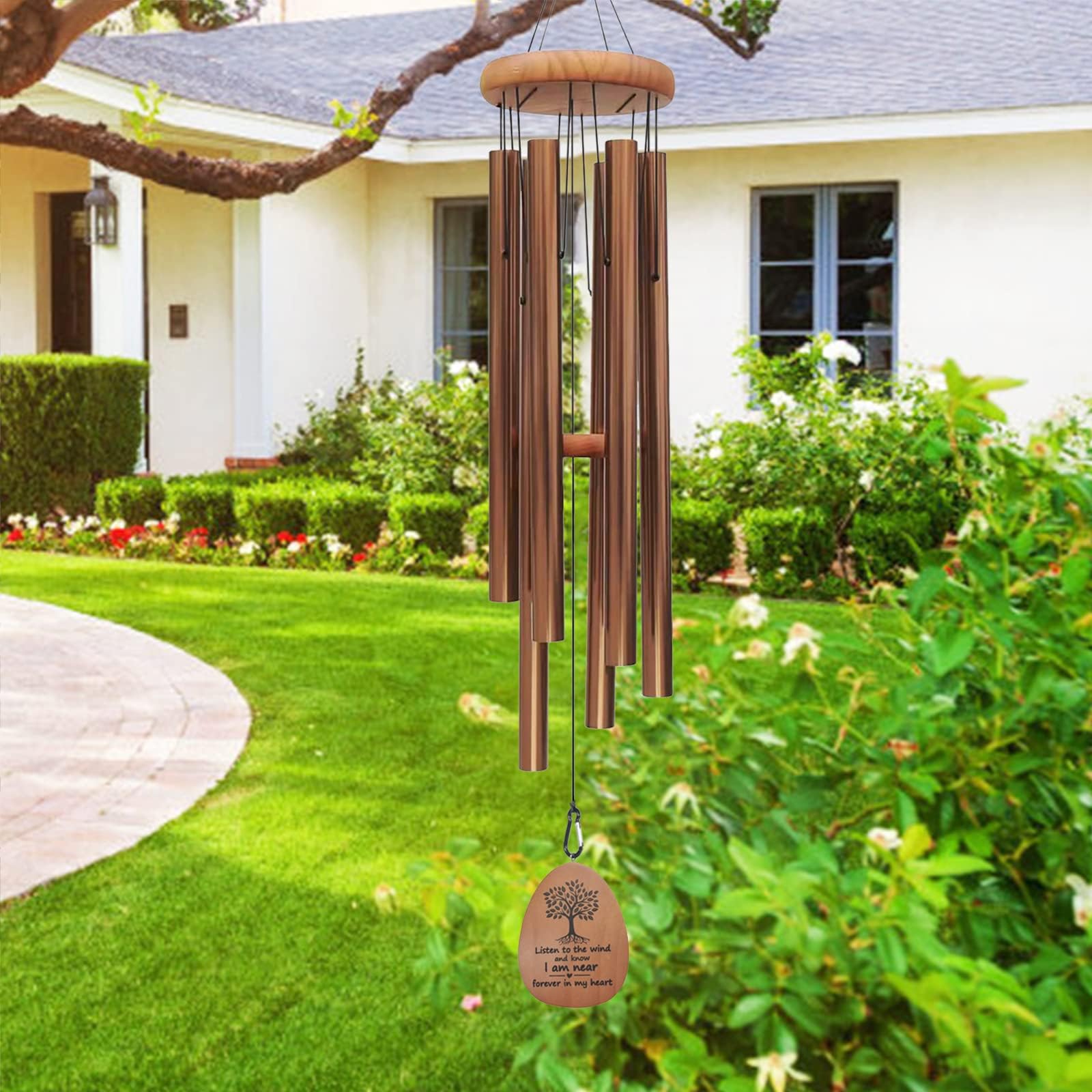 Amazon.com : Carson in Memory Silhouette Sonnet Chime : Patio, Lawn ...