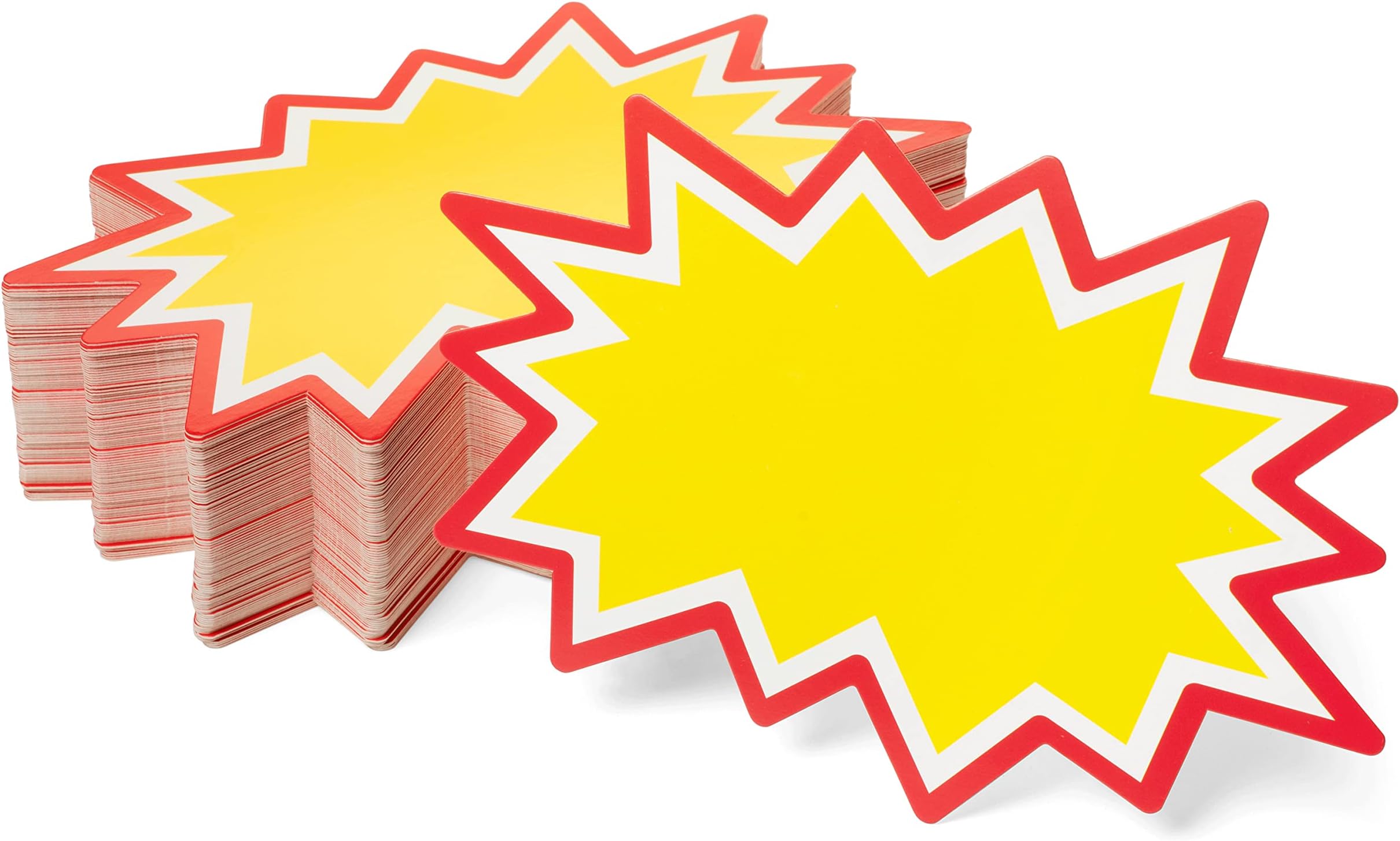 Amazon.com: Starburst Sign for Retail Store Large 200pcs : Office Products