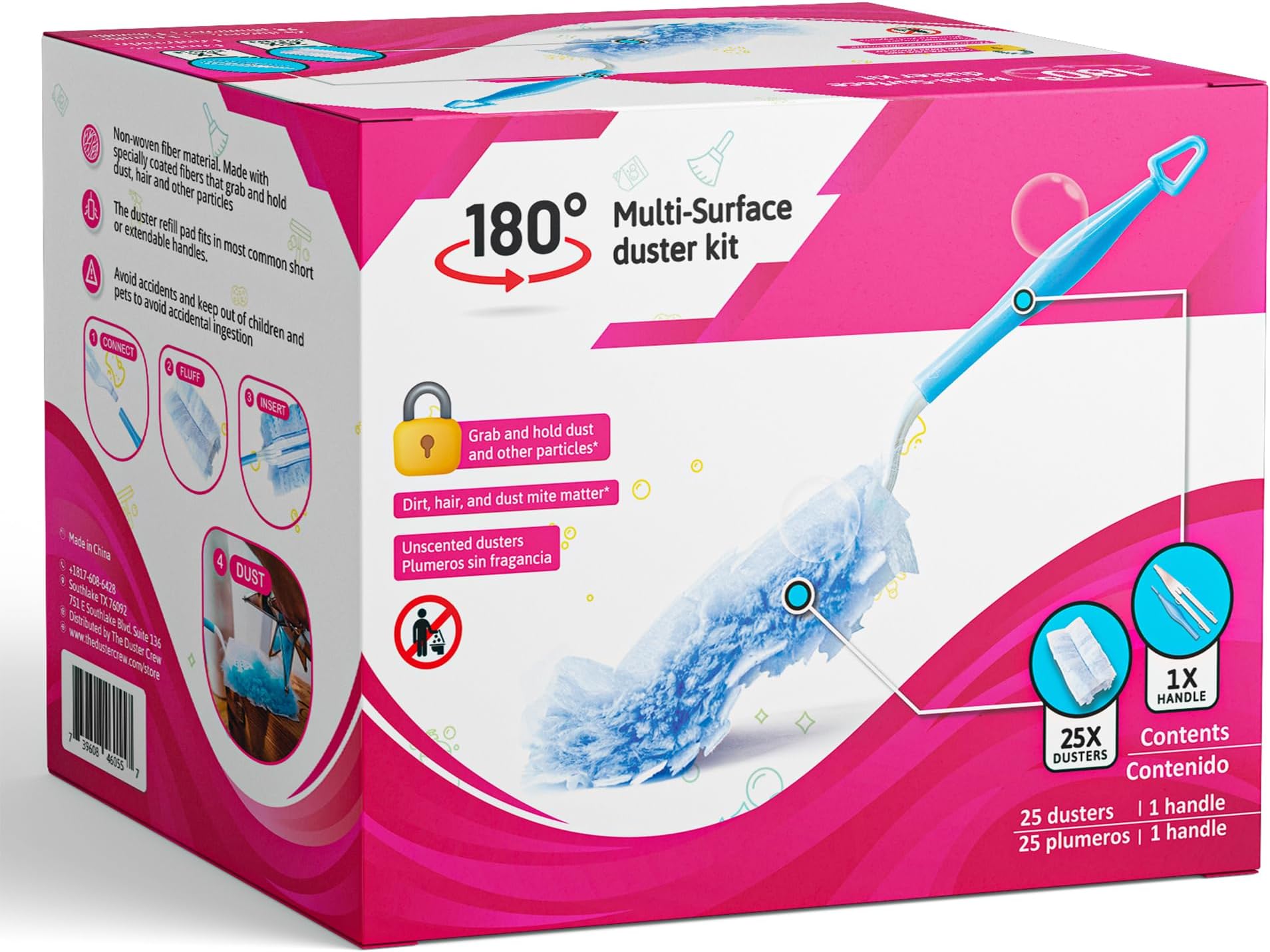 Amazon.com: Pledge Duster Refills - Pick Up Dust, Dirt and Lint with a ...