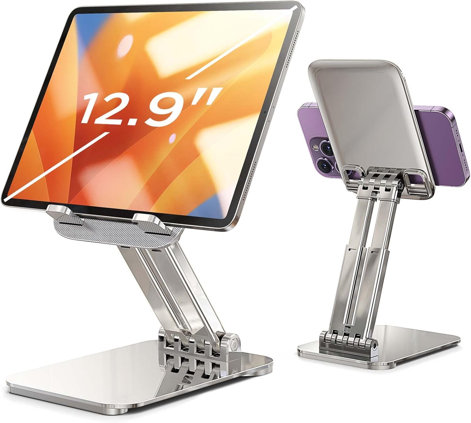 Amazon.com: LISEN Fits iPad Stand Holder Adjustable and Foldable Tablet ...