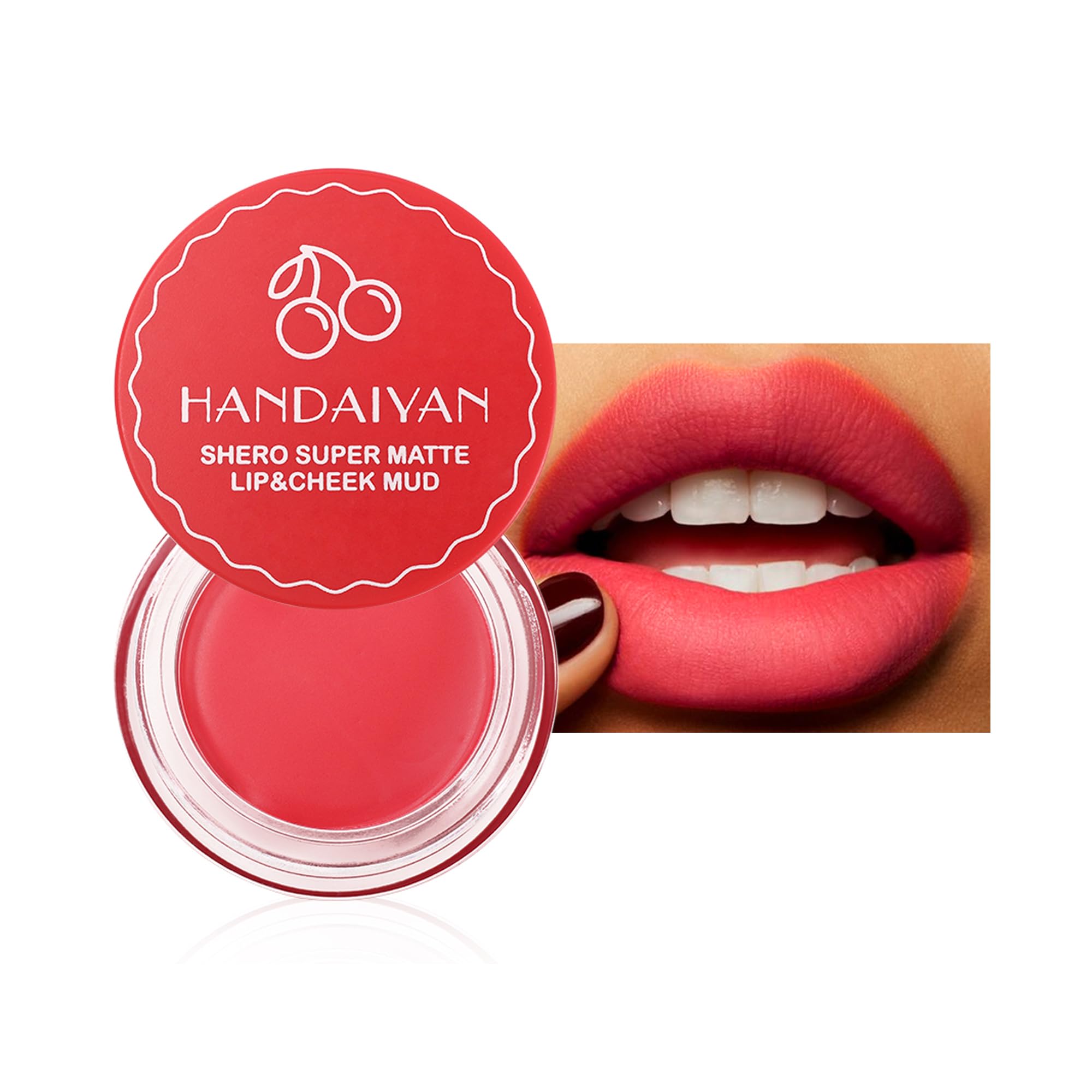 Snapklik.com : DLZZRS Matte Lip Mud, 2 In 1 Lip Mud For Cheek & Lips ...