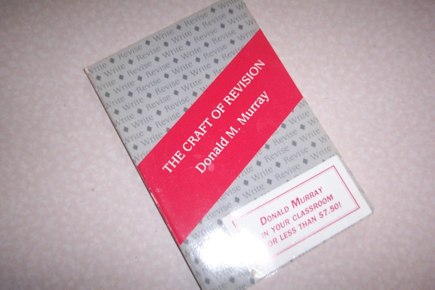 Amazon.com: The Craft of Revision: 9780030706929: Murray, Donald M.: Books