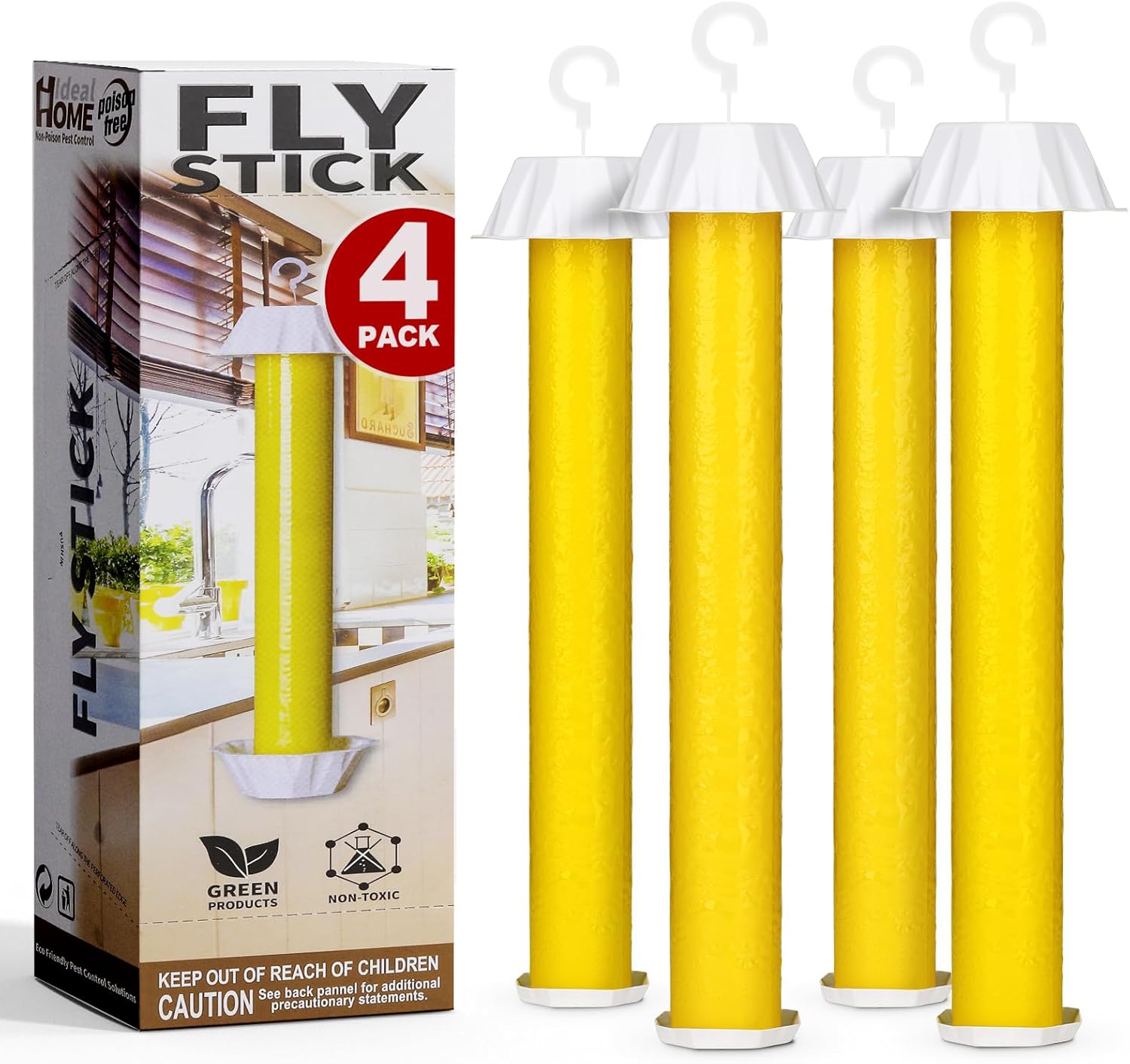 Hanging Fly Traps Outdoor,Fruit Fly Traps for Indoors Yellow Fly ...
