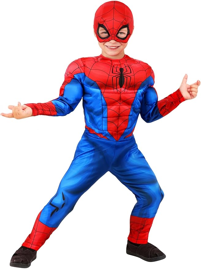 Jazwares Marvel Spider-Man Toddler Costume - Officially Licensed ...