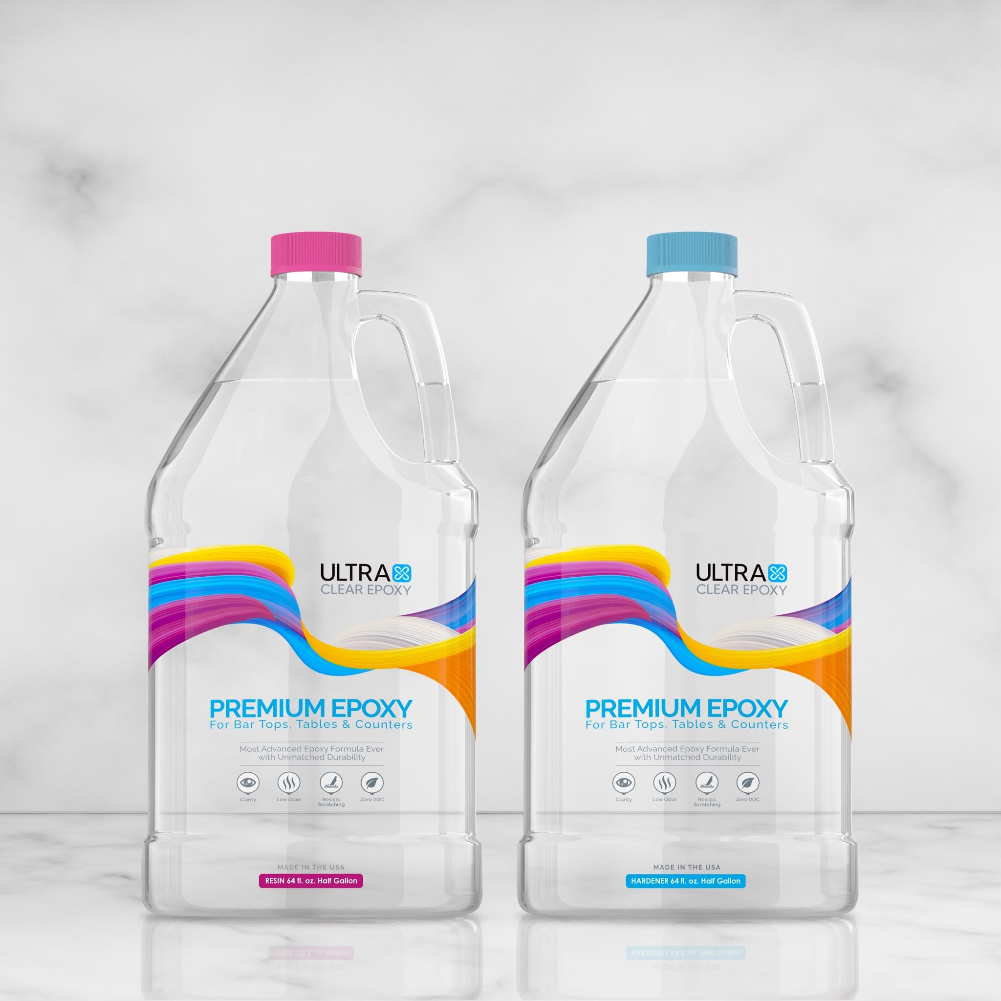 Ultra Clear Epoxy Resin and Hardener | Scratch Resistant, Crystal Clear ...