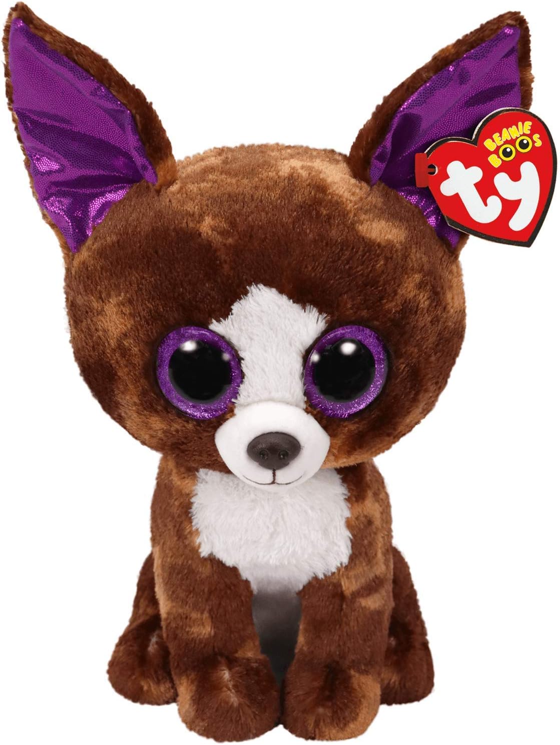 TY 36878 Dexter, Chihuahua 15cm, mit Glitzeraugen, Beanie Boo's, 15 cm ...