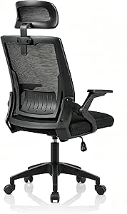 Mesh Office Chair Comfy Desk Chair High Back Ergonomic Computer Chair ...
