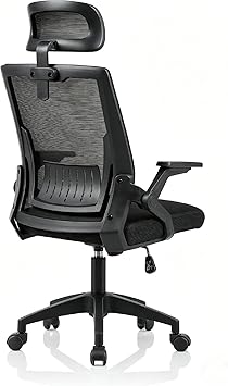 Mesh Office Chair Comfy Desk Chair High Back Ergonomic Computer Chair ...