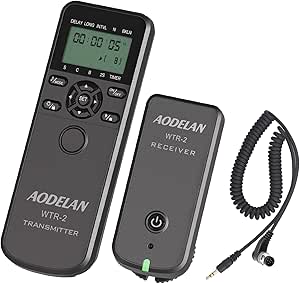 Amazon.com : AODELAN Wireless Remote Control for Nikon Cameras, Timer Remote Shutter Release ...