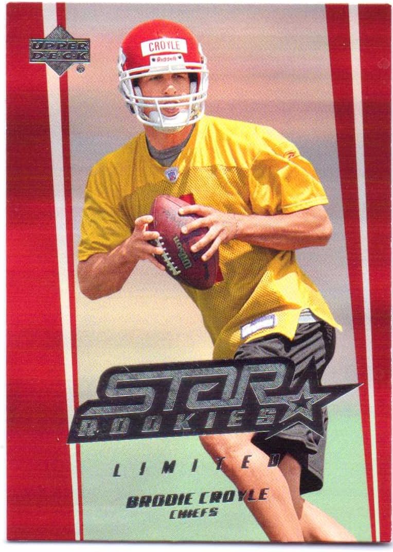 Amazon.com: Brodie Croyle 2006 Upper Deck Rookie #208 - Kansas City ...