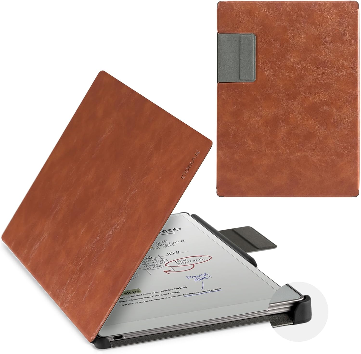 Amazon.com: CoBak Premium Magnetic Case for Remarkable Paper Pro 2024 ...