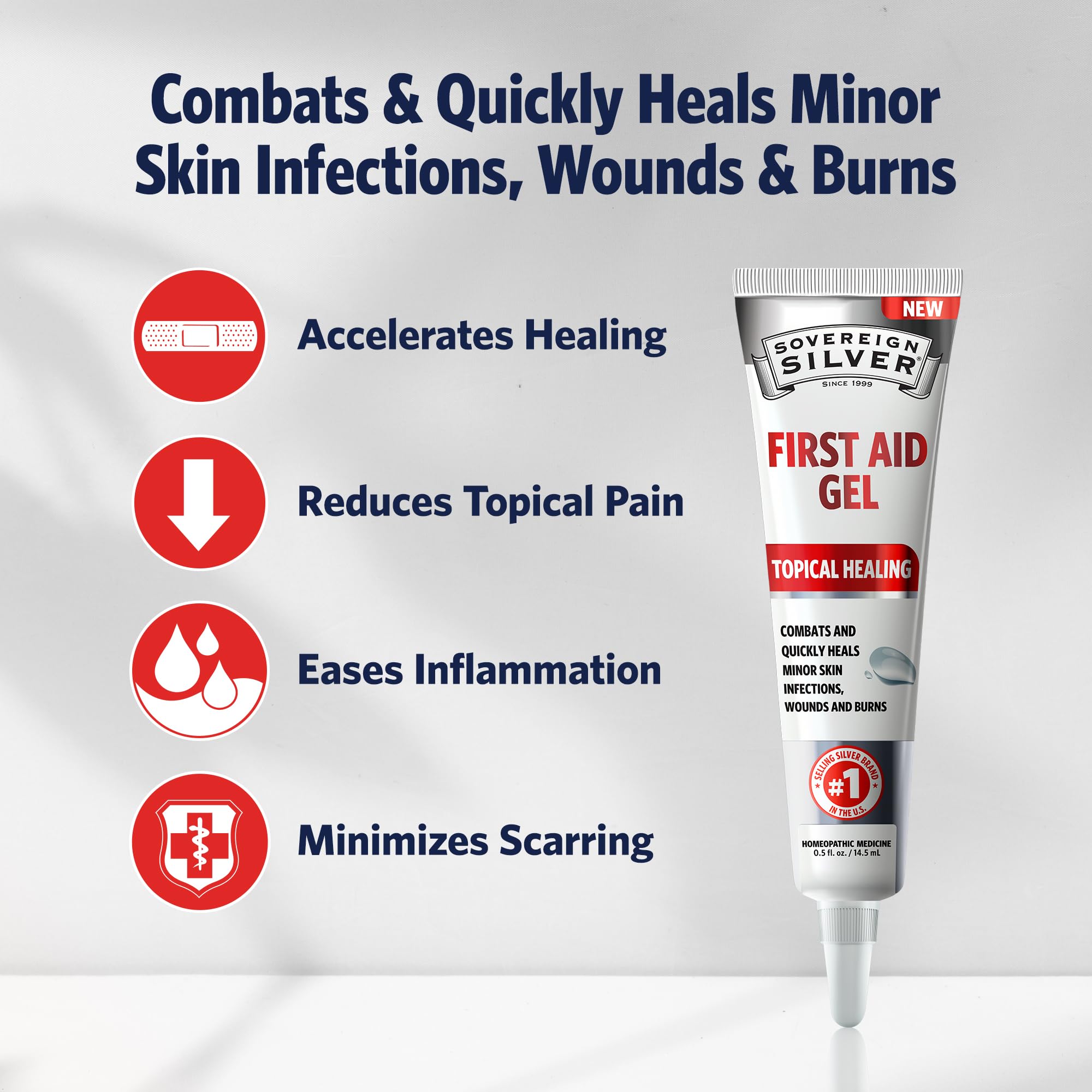 Snapklik.com : Sovereign Silver First Aid Gel - Homepathic Wound Care ...