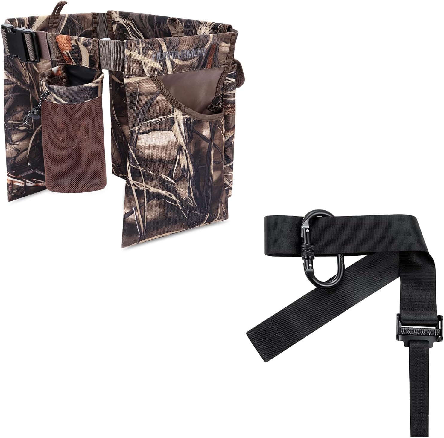 Amazon.com : UIIHUNT Dove Belt Game Bag and Safety Harness Tree Strap ...