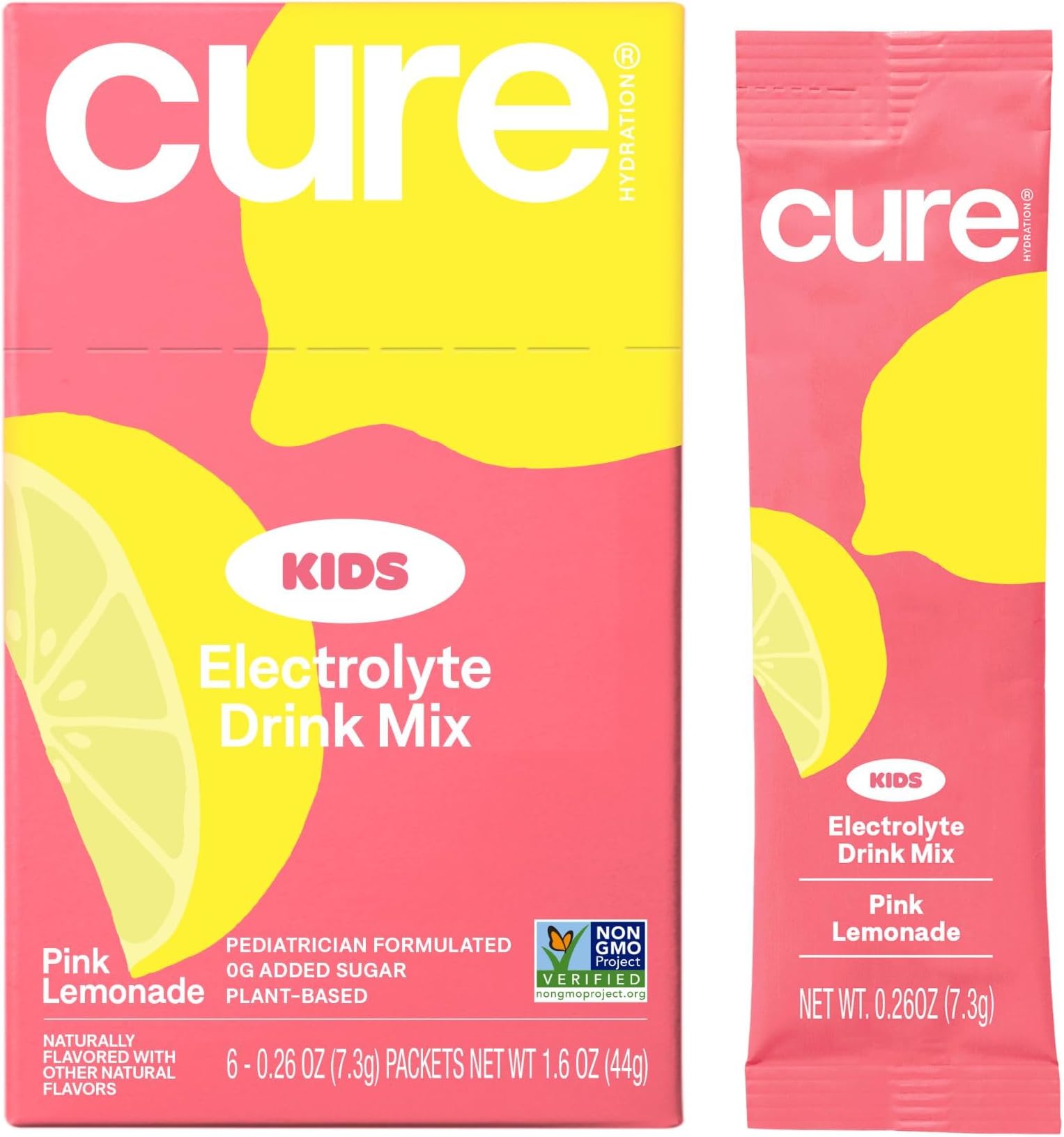 Amazon.com: Cure Hydration - Kids Electrolyte Drink Mix | Plant-Based ...