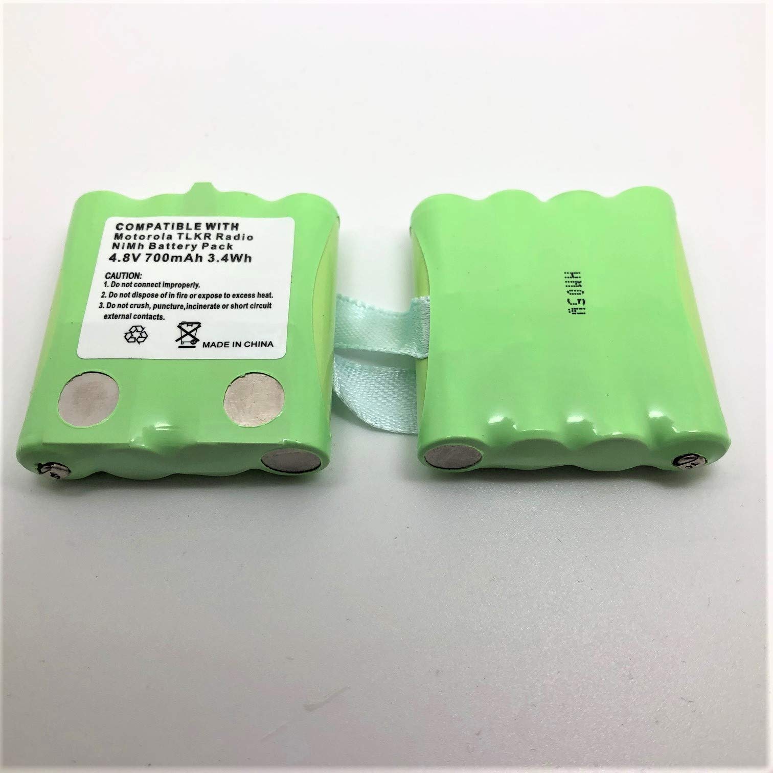 2 x MOTOROLA TKLR T80 EXTREME RADIO 4.8V 700mAh Compatible Batteries ...