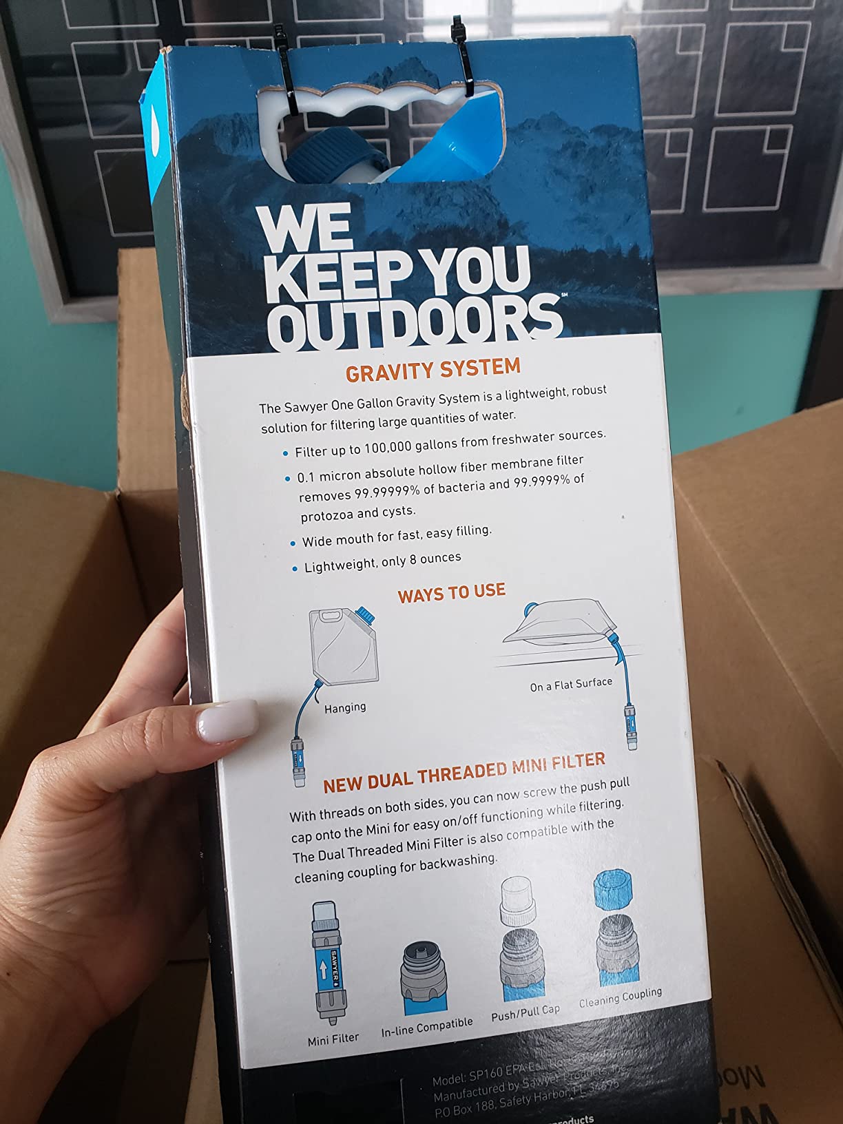 $9/mo - Finance Sawyer Products SP160 One Gallon Gravity Water ...