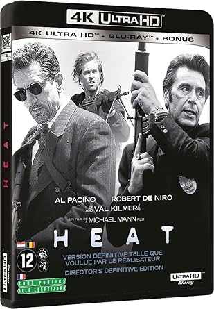 Heat [4K Ultra HD Blu-Ray Bonus] : Amazon.com.mx: Películas y Series de TV