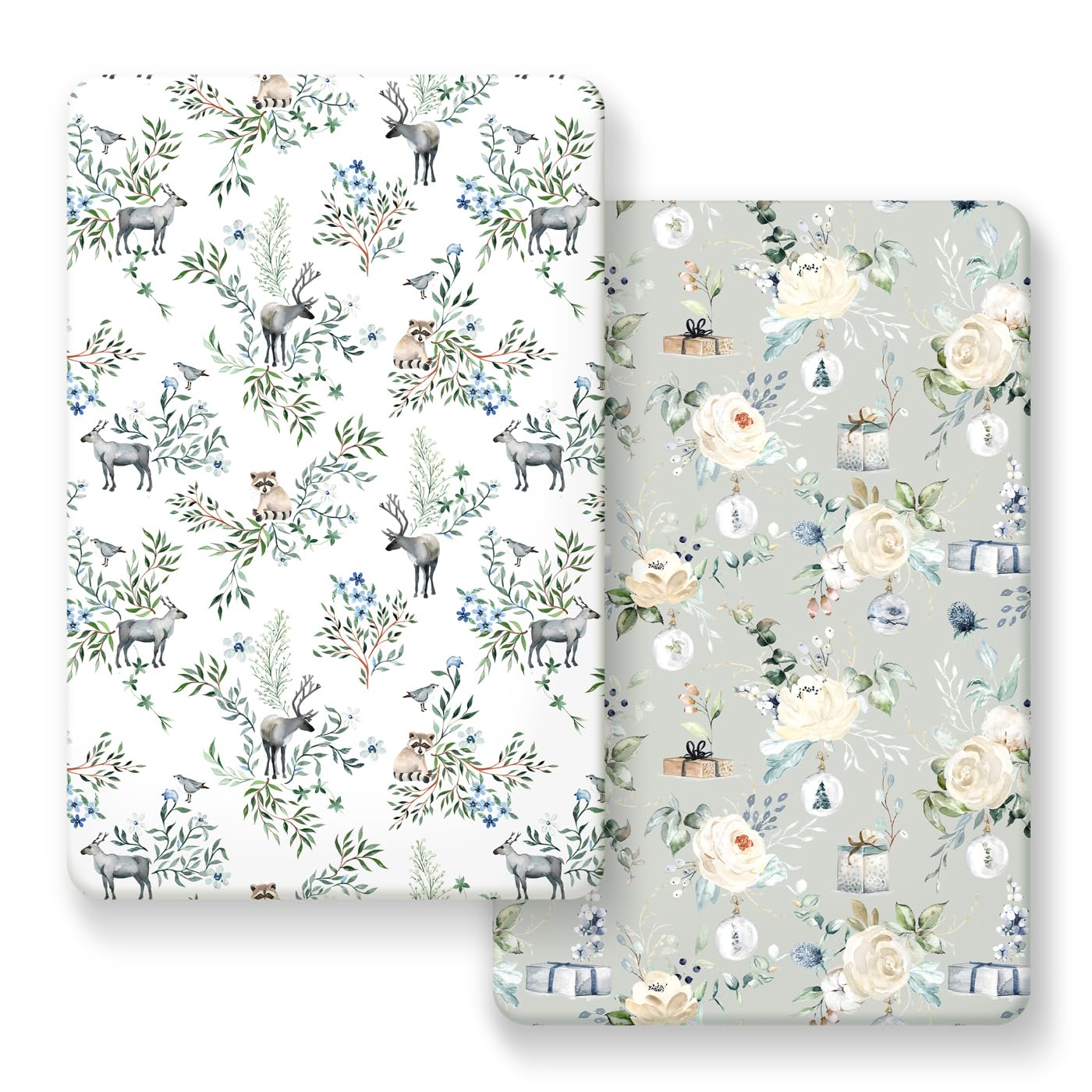 Amazon.com : Pack n Play Sheets Fitted 2 Pack, Stretchy Ultra Soft ...