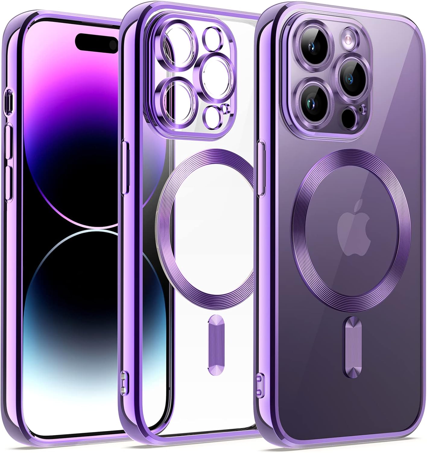 Amazon.com: JETech Soft Clear Case for iPhone 14 Pro 6.1-Inch, Camera ...