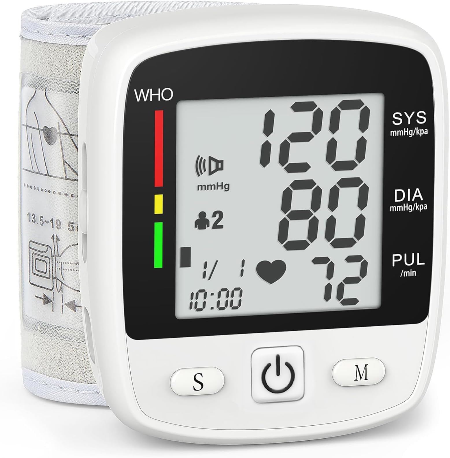 Amazon.com: Oklar Blood Pressure Monitors for Home Use Rechargeable ...