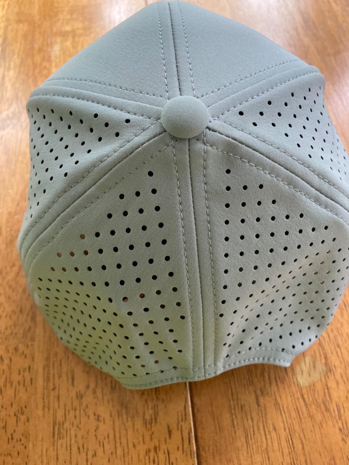 $4/mo - Finance VOBOOM Men Quick Dry Baseball Cap Laser Cut Mesh Ball Cap Curved Brim Snapback ...