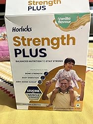 Buy Horlicks Strength Plus- Vanilla, 350g Online at Low Prices in India ...