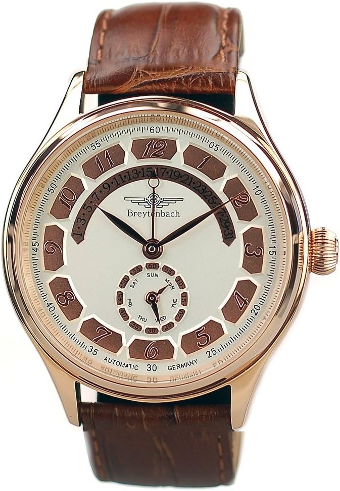 Amazon.com: Breytenbach Men's BB55104WRG-RG Automatic Watch : Clothing ...