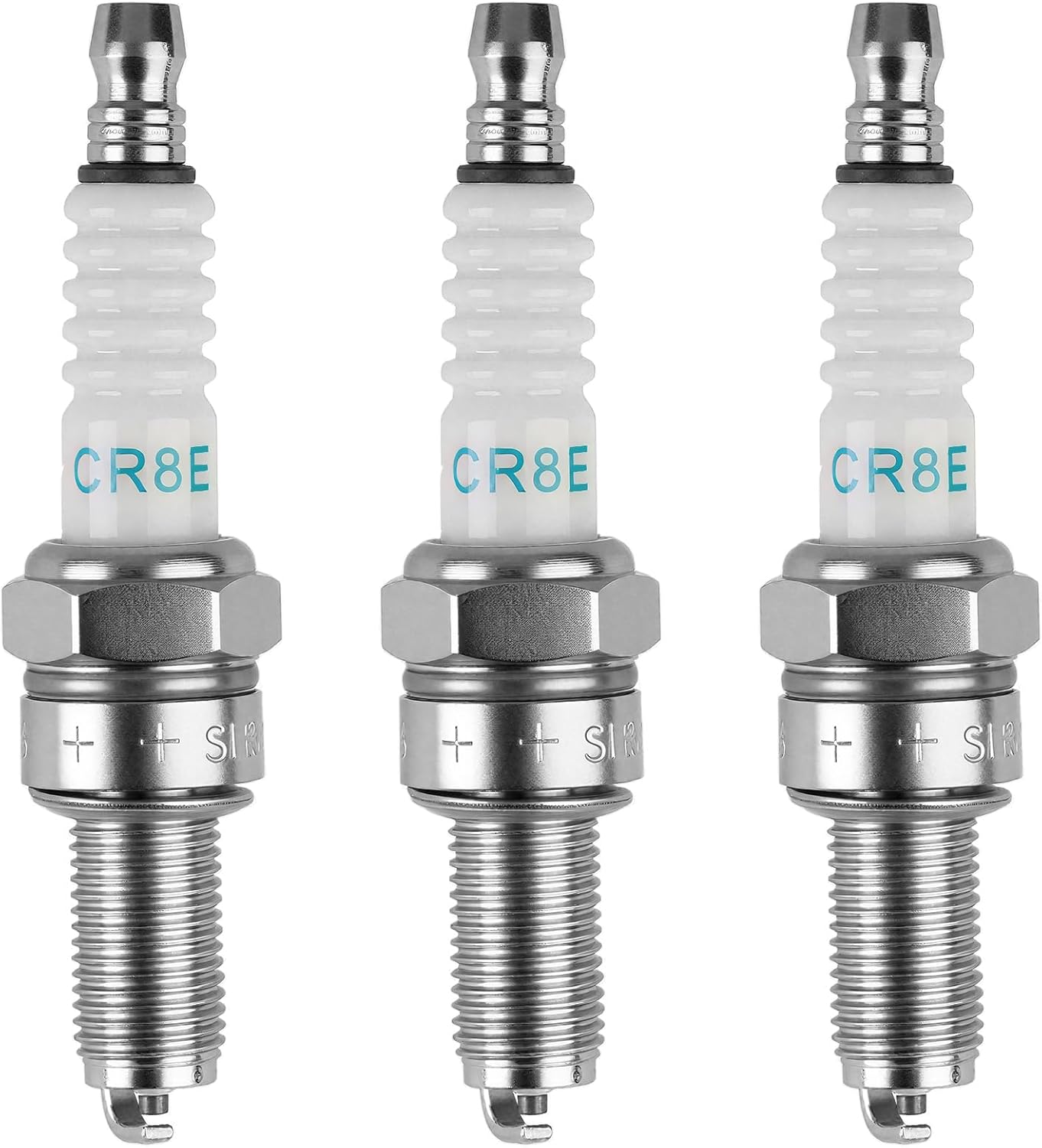 CR8EIX CR8E Spark Plug CR8EB Replacement for 10mm hread Heat Range 8 ...