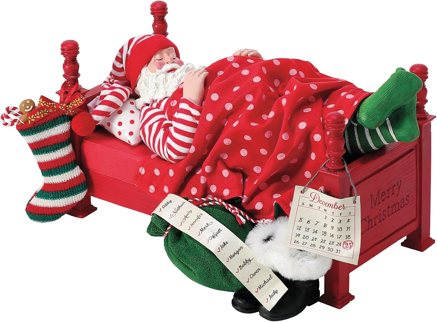 Amazon.com: Department 56 Possible Dreams Sports and Leisure Santa ...