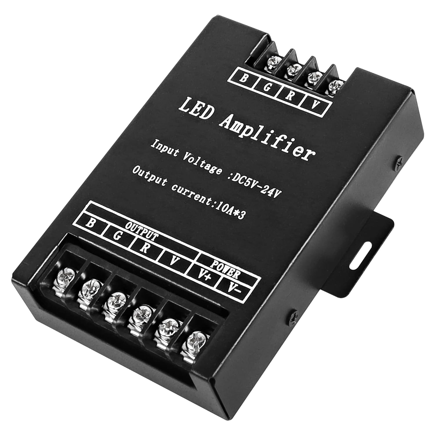 Amazon.com: MEIRIYFA DC 5-24V 30A RGB LED Amplifier Controller 3 ...