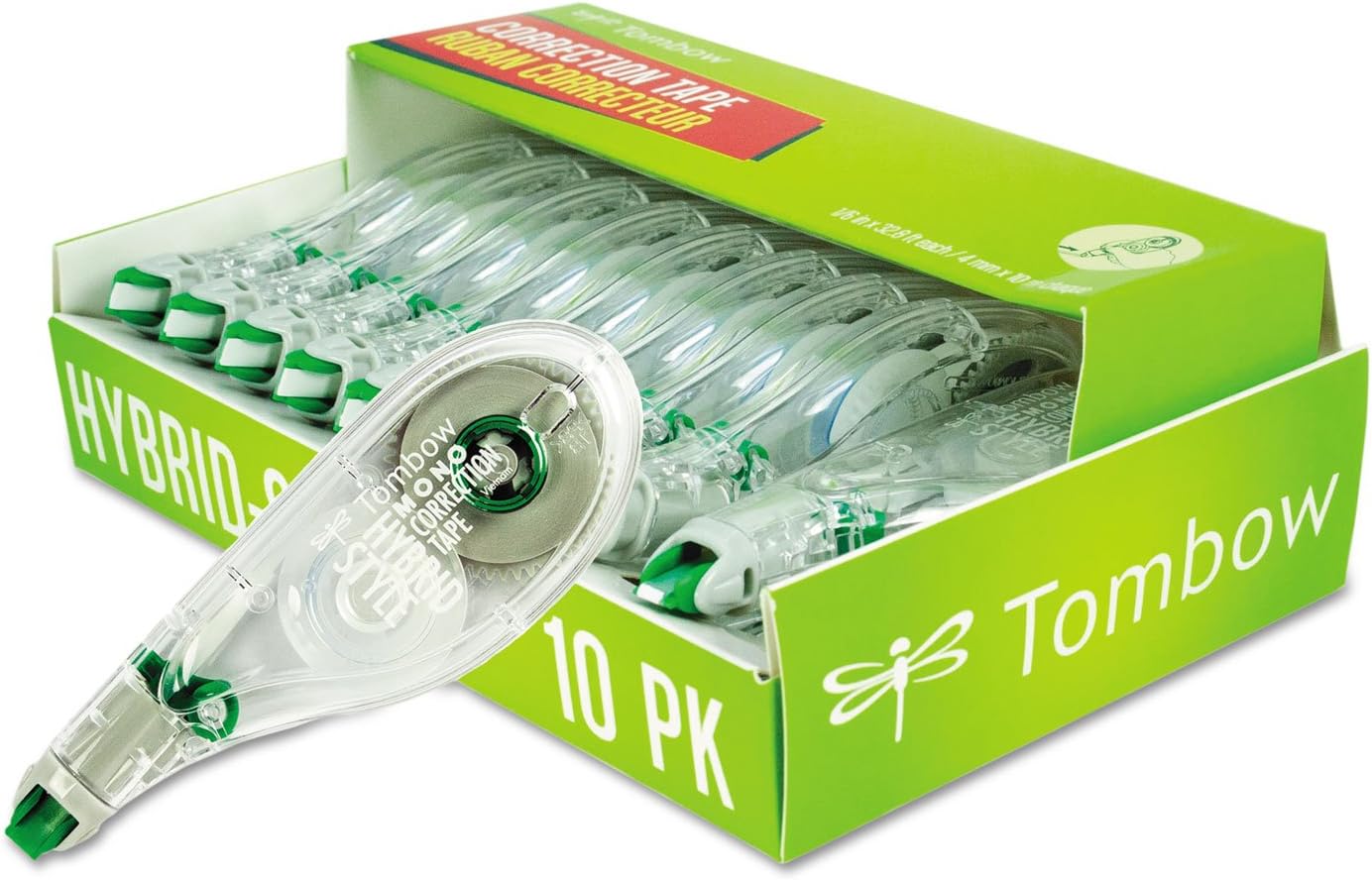 Amazon.com : Tombow 68666 Mono Refillable Correction Tape Refill, 1 ...