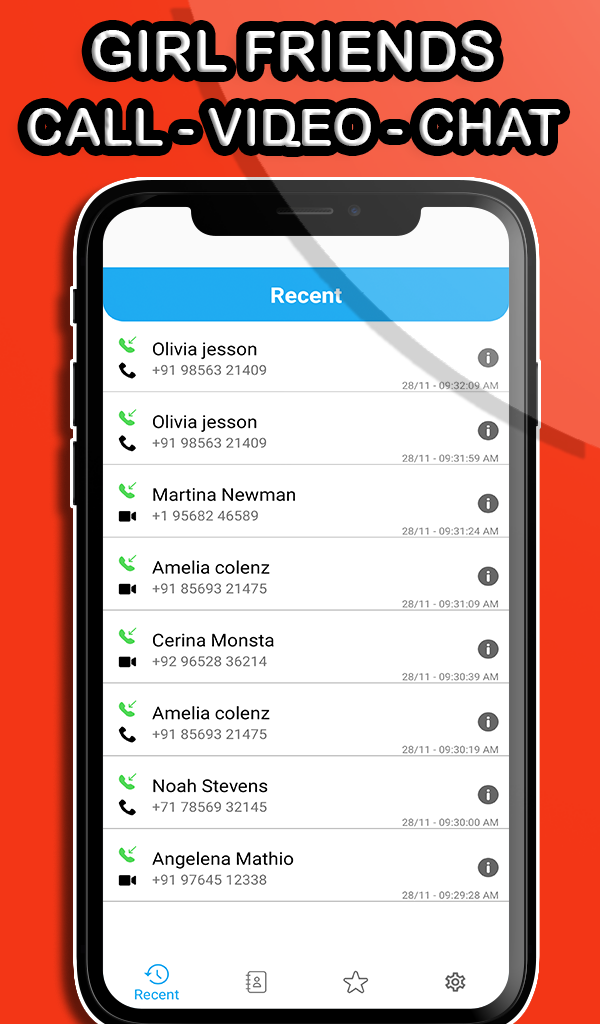 fake Call Girl - Girlfriend Fake Video/Voice Call & Chat Simulator ...