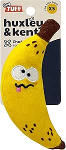 Pet Supplies : Huxley & Kent Tiny Tuff - Bruiser Banana - Extra Tough Toy for Small Pups - Funny ...