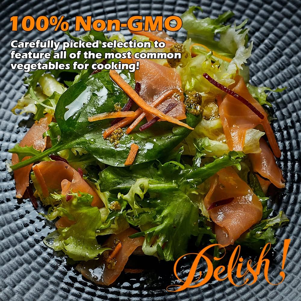 Kumoree Juego de 20 semillas de verduras para plantar el jardín del ...