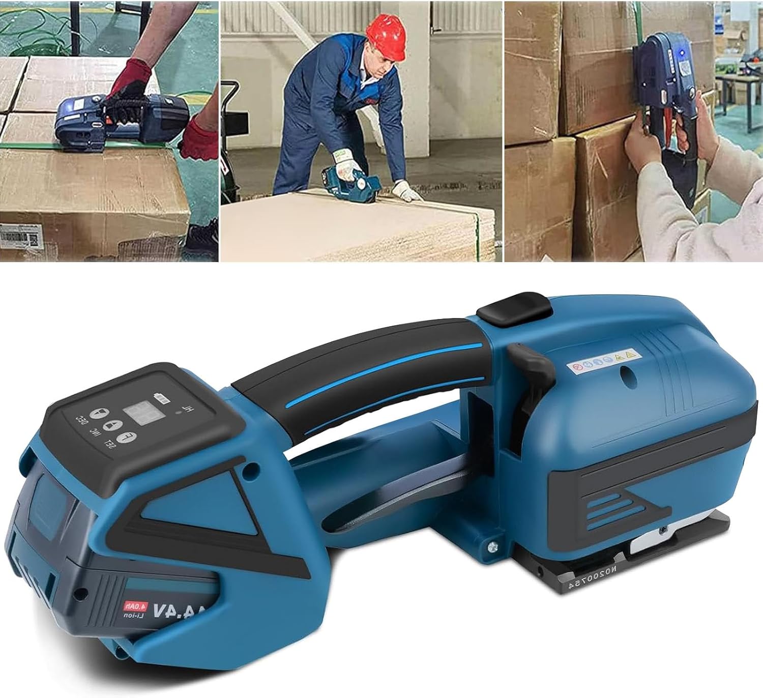 Electric Strapping Machine, Portable V2 Model for 1/2-5/8In Width PP ...