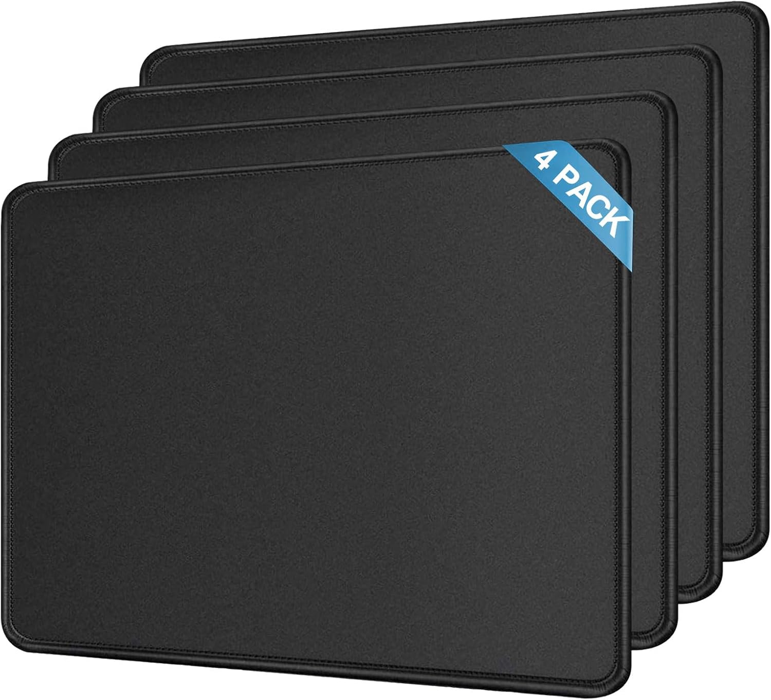 NOOX Thick Mouse Pad Mousepad 4 Pieces Gaming Desk Mat Table Protector ...