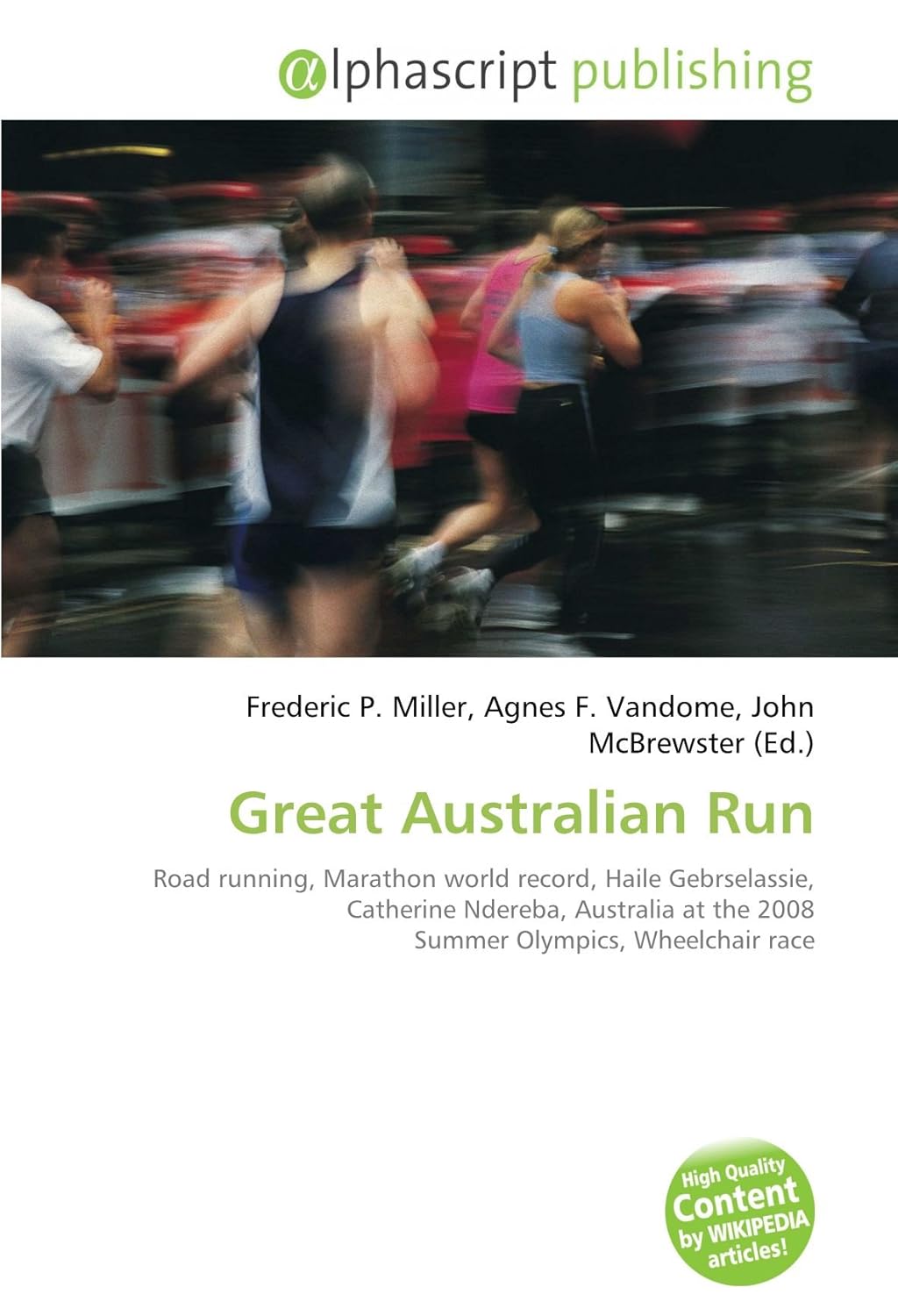 Great Australian Run: Road running, Marathon world record, Haile ...