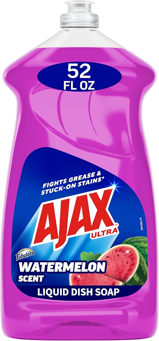 Amazon.com: Ajax Ultra Liquid Dish Soap with Fabuloso Watermelon Scent ...