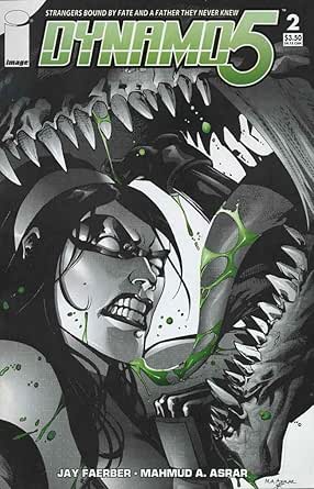 Amazon.com: Dynamo 5#2 (2nd) FN ; Image comic book | Jay Faerber : Collectibles & Fine Art