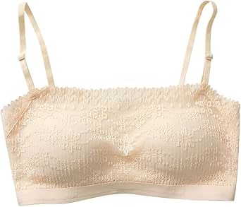 Detachable Strap Bras for Women Wireless Non-Slip Bandeau Bra Seamless ...