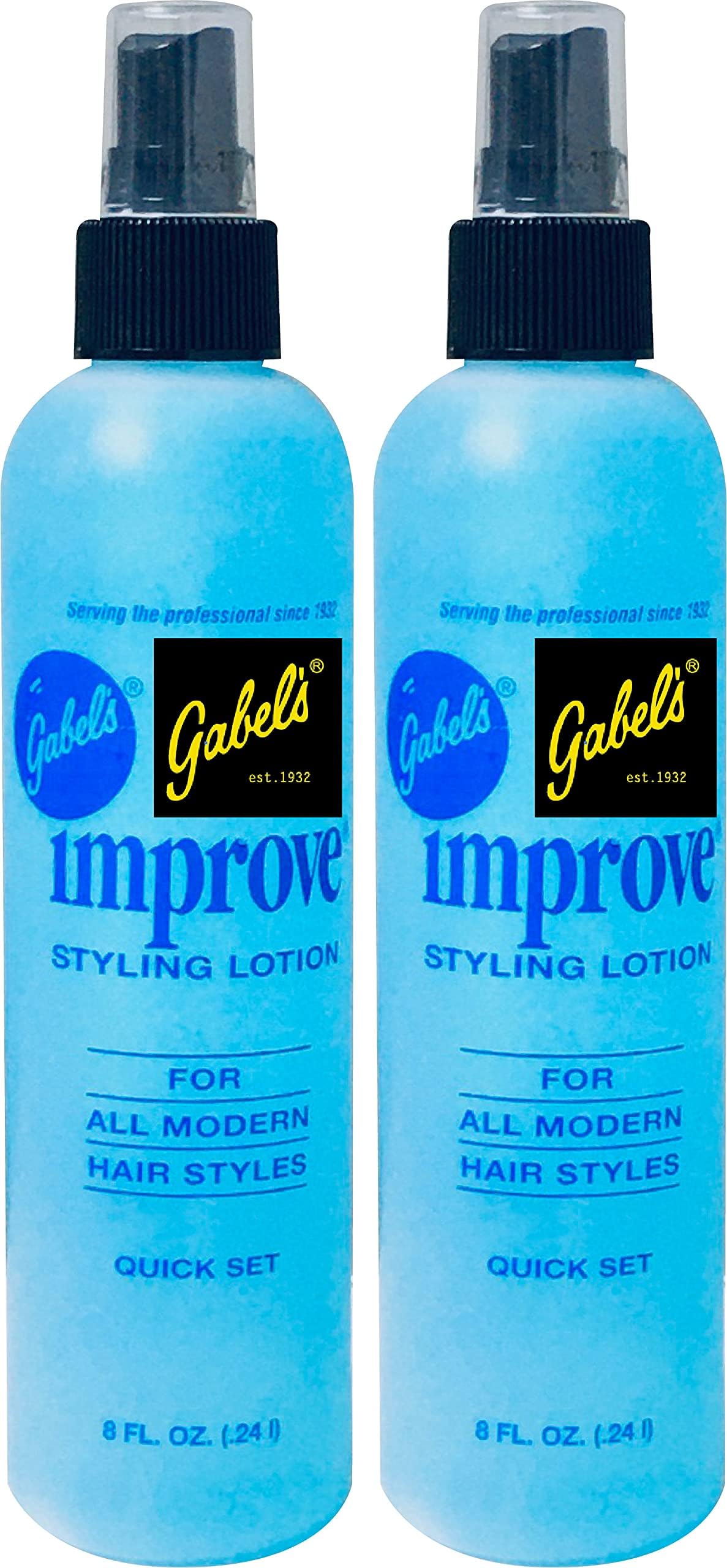 Amazon.com : Improve Gabel's Styling Gel Blue Regular Hold (15.75oz) no ...