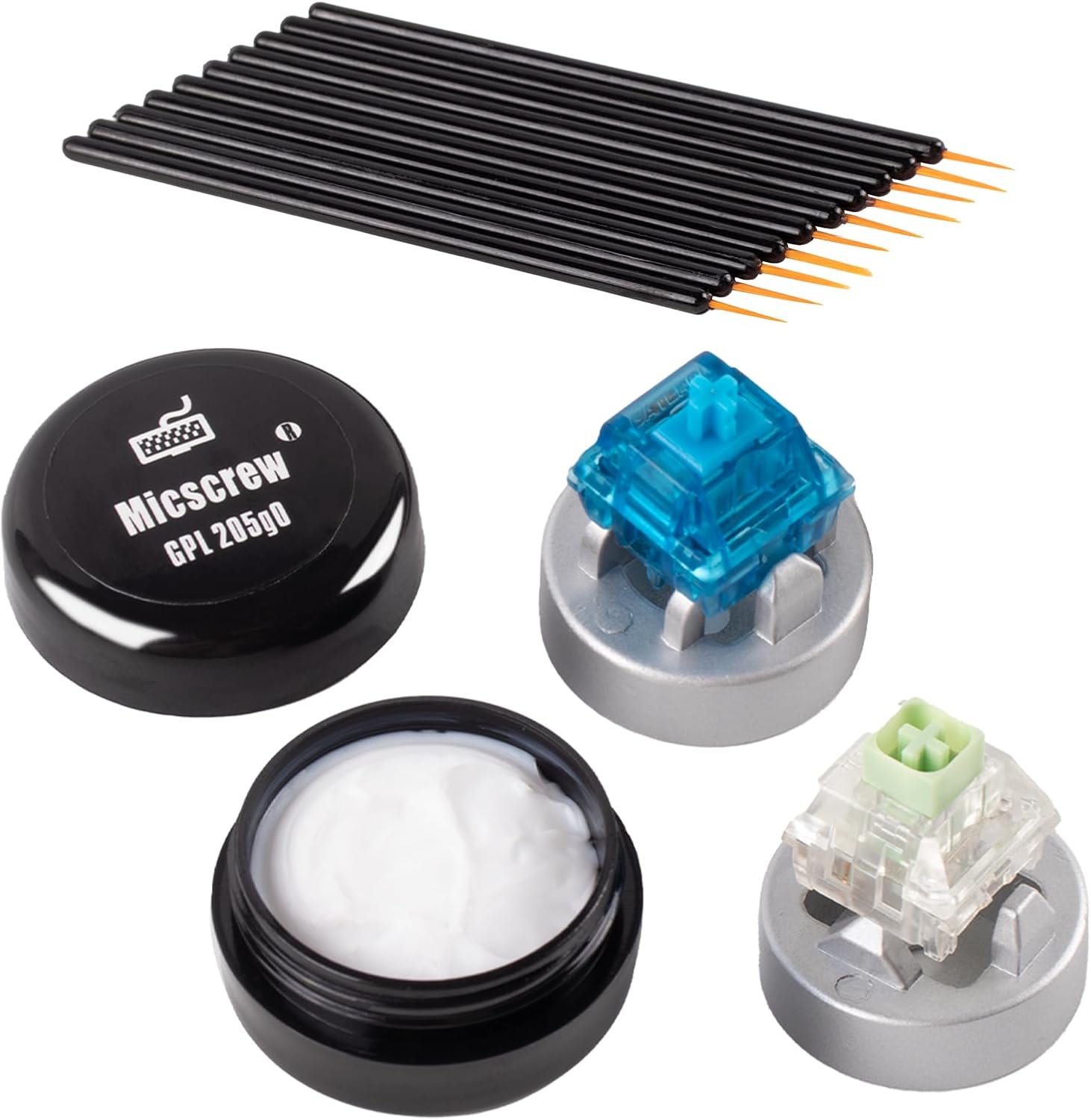 13 PCS Keyboard Lube Kit Included 0.17 OZ GPL 205G0 Grease, Switch ...