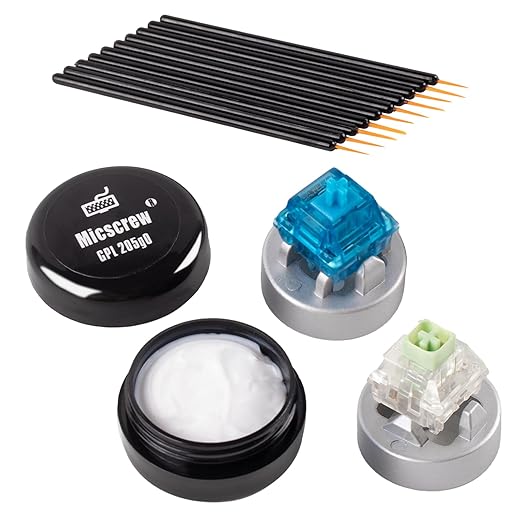 Amazon.com: Keyboard Lube Kit Included 0.17 OZ GPL 205G0 Grease, Switch ...
